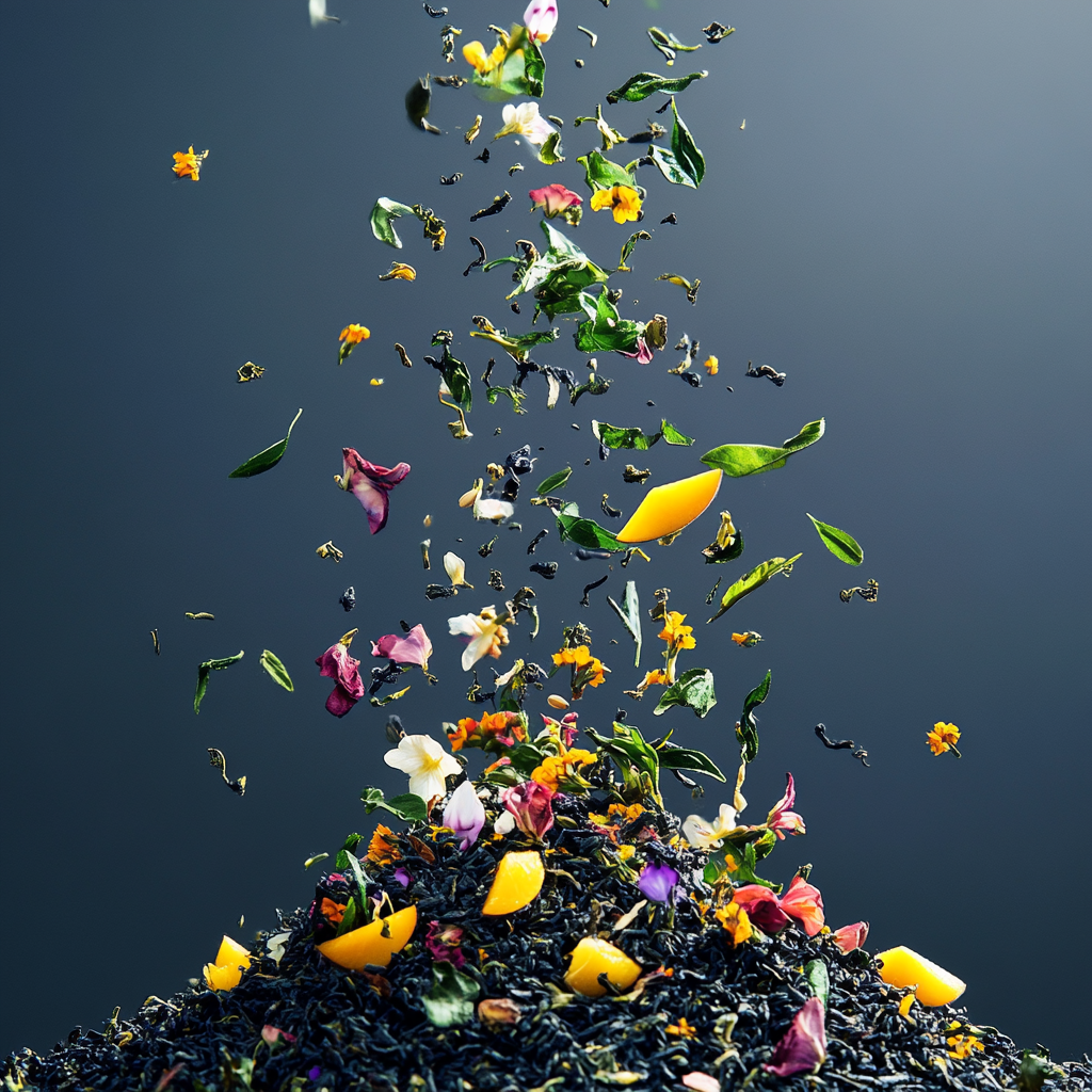 Blue Mango Tea - Yarn Cakes & Caffeine